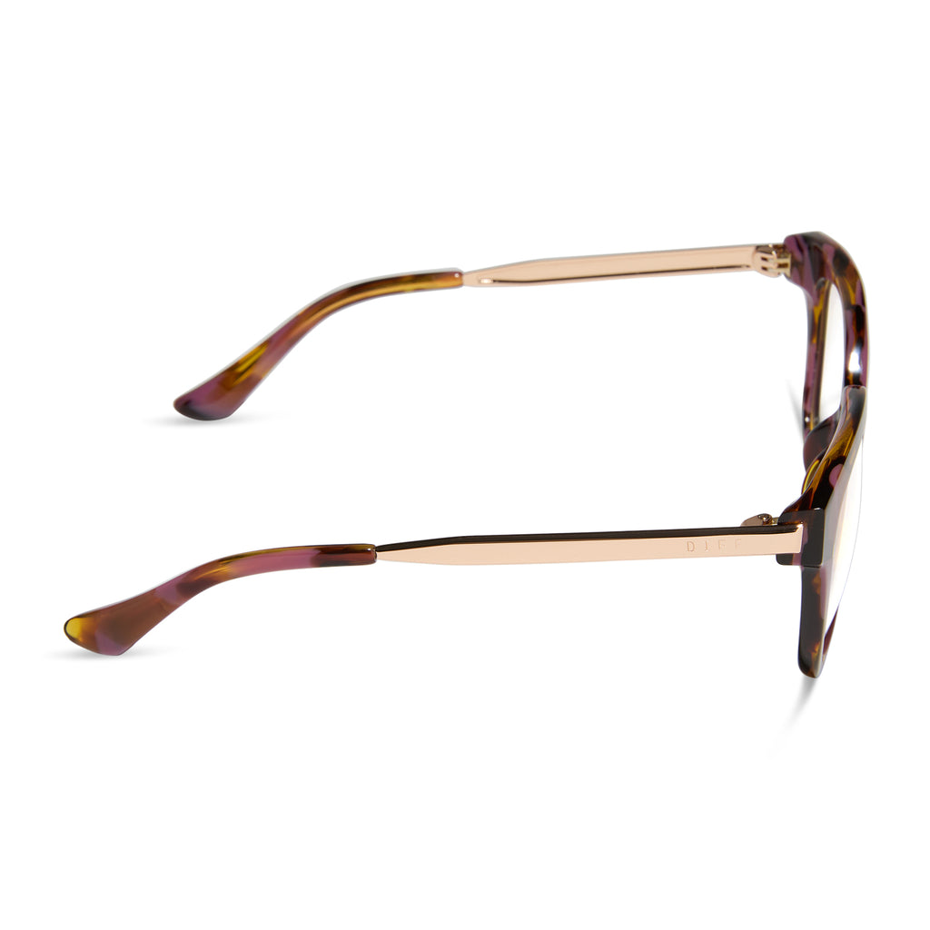 Bella Xs Square Prescription Glasses Torino Tortoise Diff Eyewear