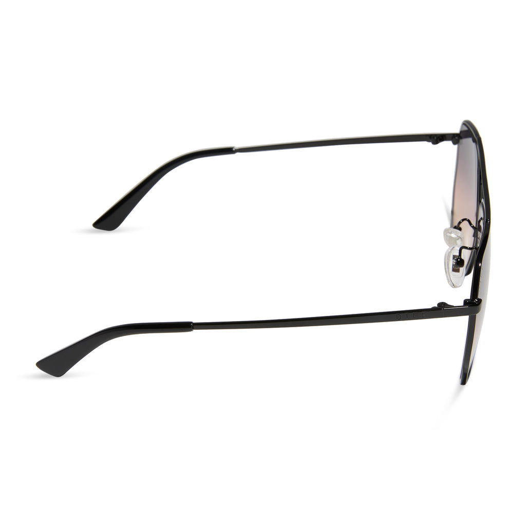 Berkely Aviator Sunglasses | Black & Twilight Gradient Berkely Aviator Sunglasses | Black & Twilight Gradient