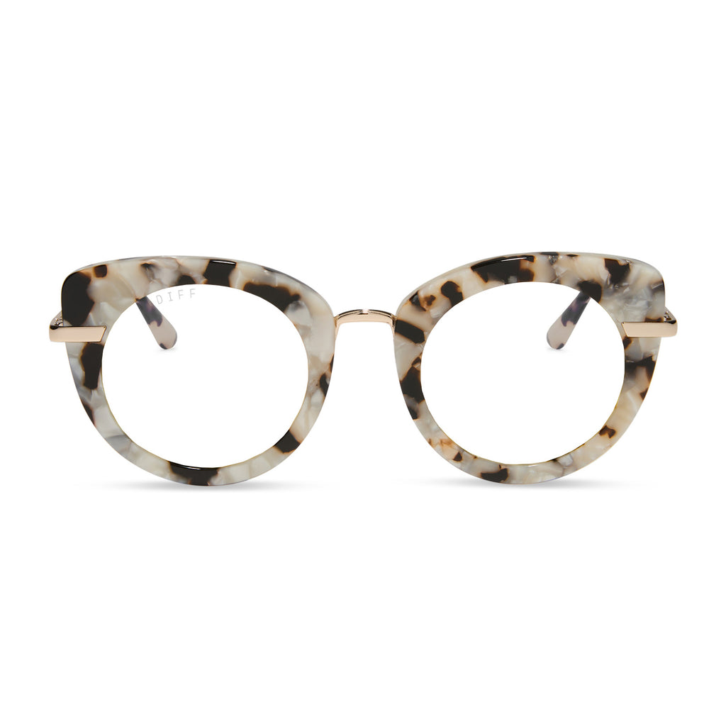 Harry Potter Hedwig Prescription Glasses | Gold Marbled | DIFF Eyewear