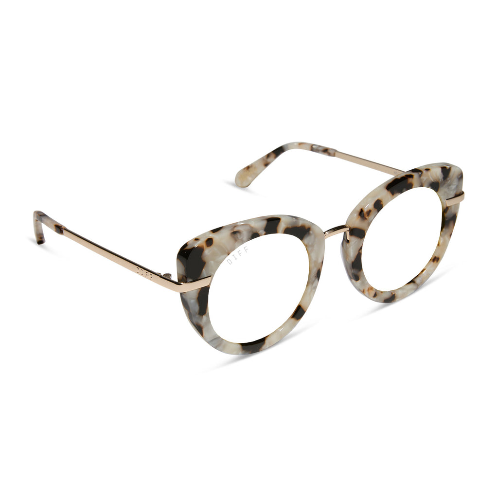 Harry Potter Hedwig Prescription Glasses | Gold Marbled | DIFF Eyewear