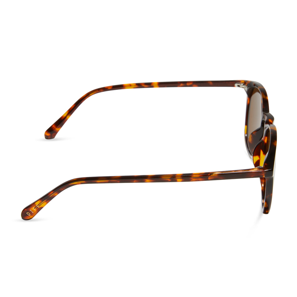 Jaxson XL Square Sunglasses | Rich Tortoise & Brown | DIFF Eyewear Jaxson XL Square Sunglasses | Rich Tortoise & Brown | DIFF Eyewear