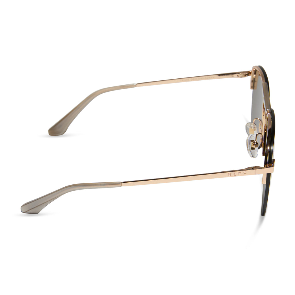 Tahoe Aviator Sunglasses | Gold & Silver Chrome Mirror | DIFF Eyewear