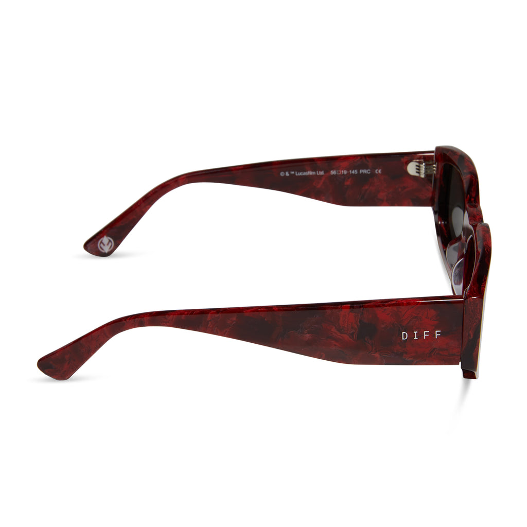 Star Wars Darth Maul Sunglasses Sith Black Red And Grey Diff Eyewear 0380