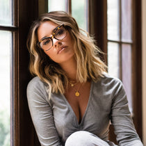Winston Cat Eye Prescription Glasses | Black | Diff Eyewear