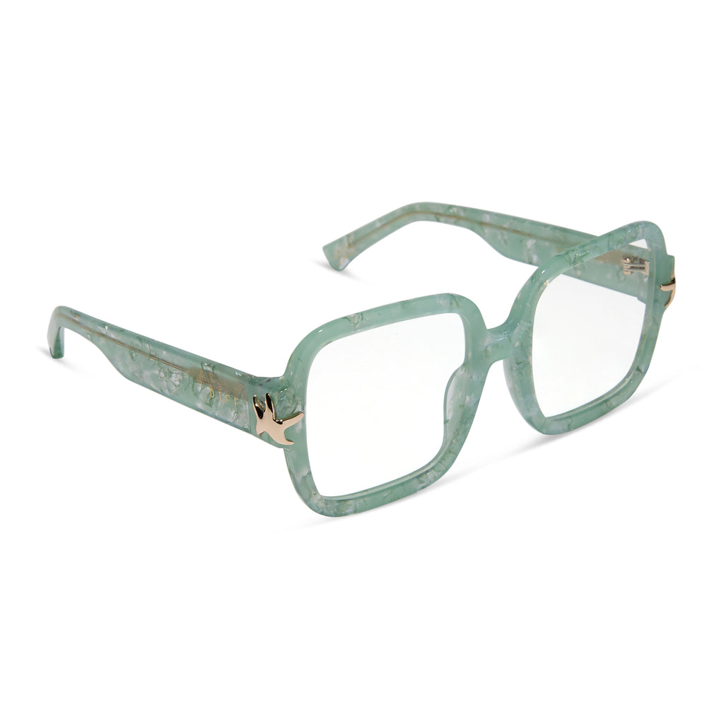 Disney Princess Ariel Glasses | Green Pearl | DIFF Eyewear