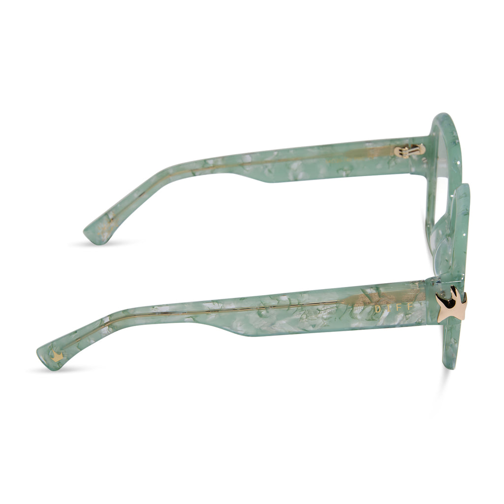 Disney Princess Ariel Glasses | Green Pearl | DIFF Eyewear
