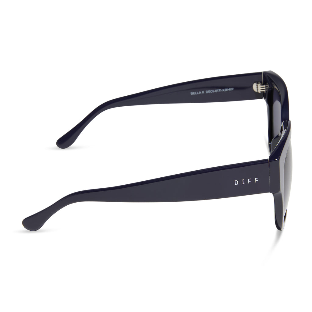 Bella II Square Sunglasses | Royal & Midnight | DIFF Eyewear