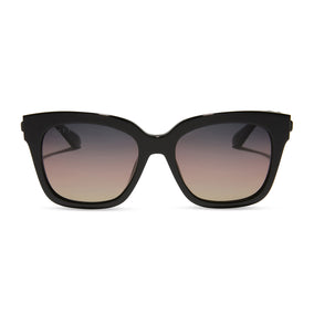 Bella Sunglasses | Black Oversized Polarized Sunglasses | DIFF Eyewear