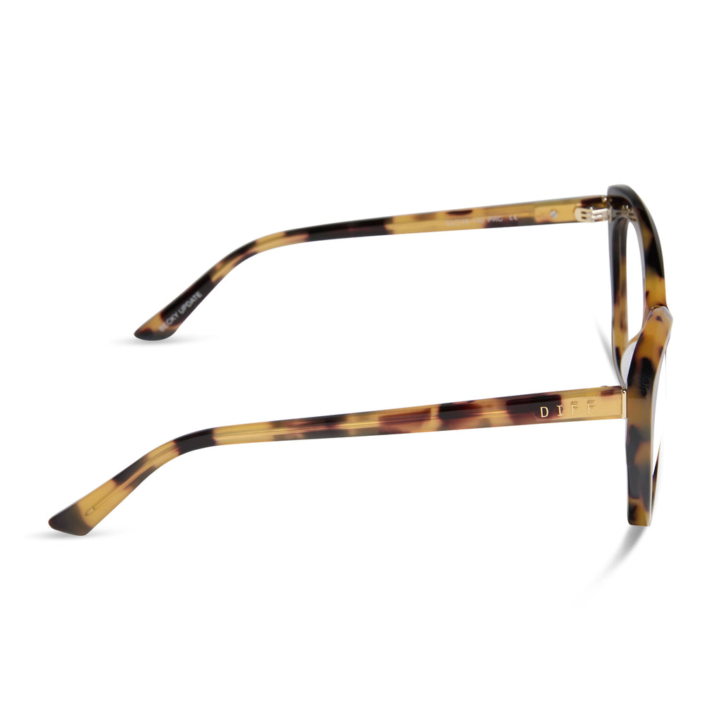 Betty Cat Eye Prescription Glasses | Brown Kombu | DIFF Eyewear