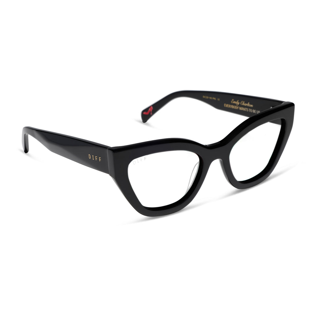 Devil Wears Prada Emily Glasses | Black | DIFF Eyewear