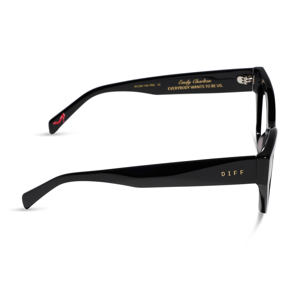 Devil Wears Prada Emily Glasses | Black | DIFF Eyewear