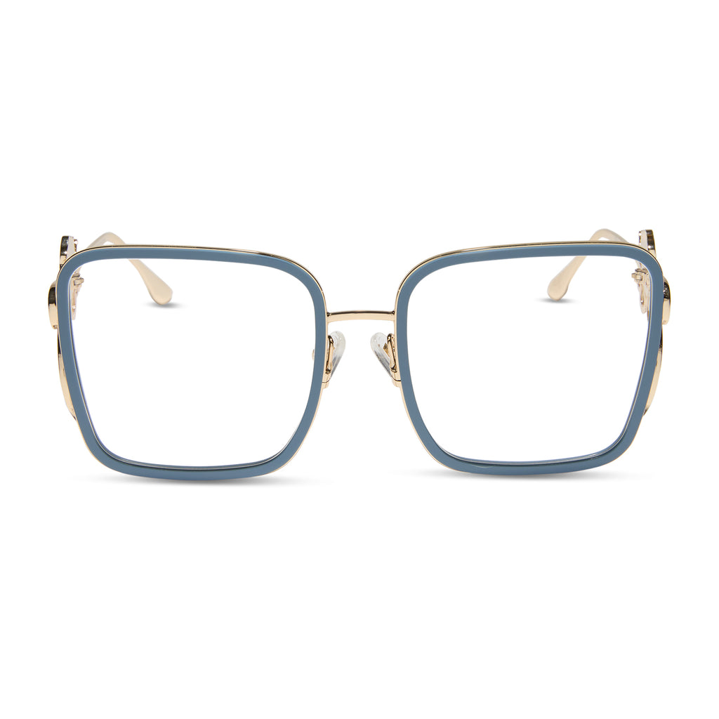 Disney Princess Belle 2.0 Glasses | Gold & Blue | DIFF Eyewear