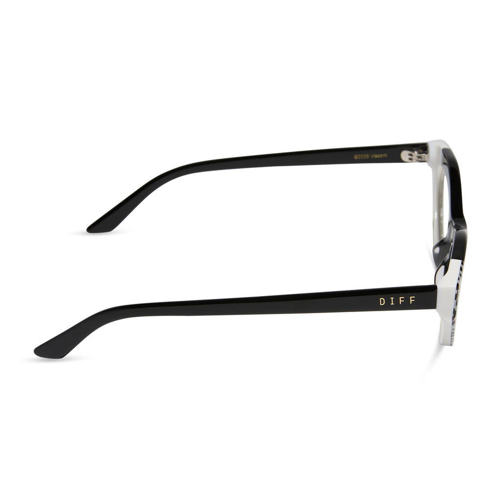 Emily In Paris Emily 2.0 Cat Eye Glasses | Polka Dot | DIFF Eyewear