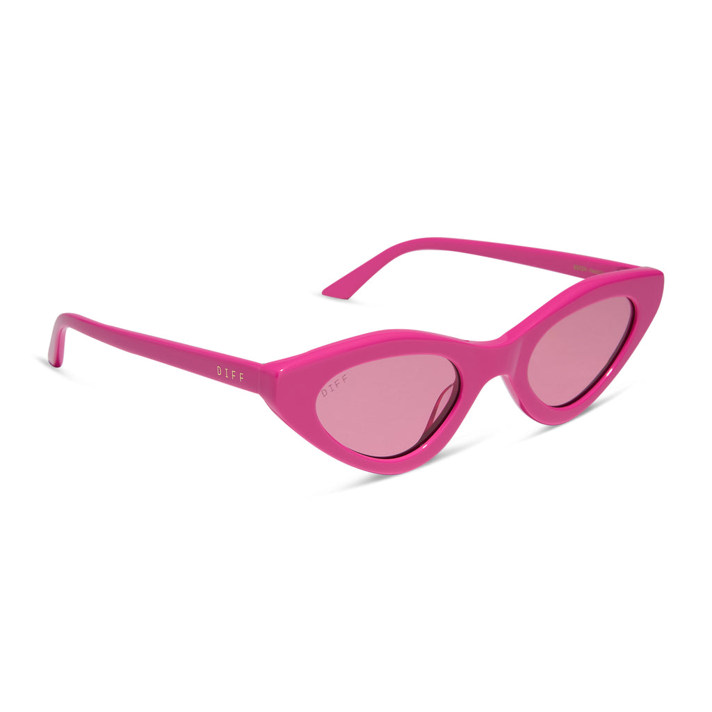Emily In Paris Emily 2.0 Sunglasses | Pink & Pink | DIFF Eyewear