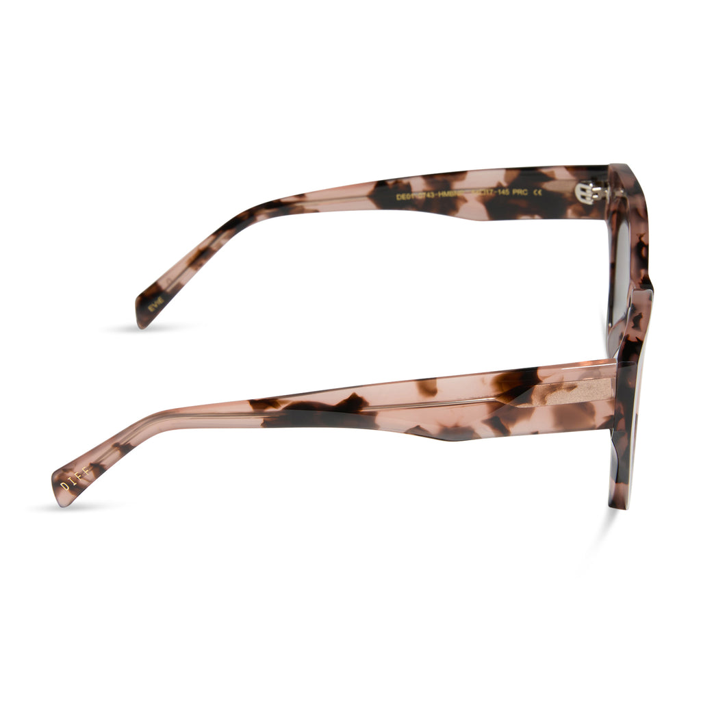 Evie Cateye Sunglasses | Himalayan Tortoise & Brown | DIFF Eyewear