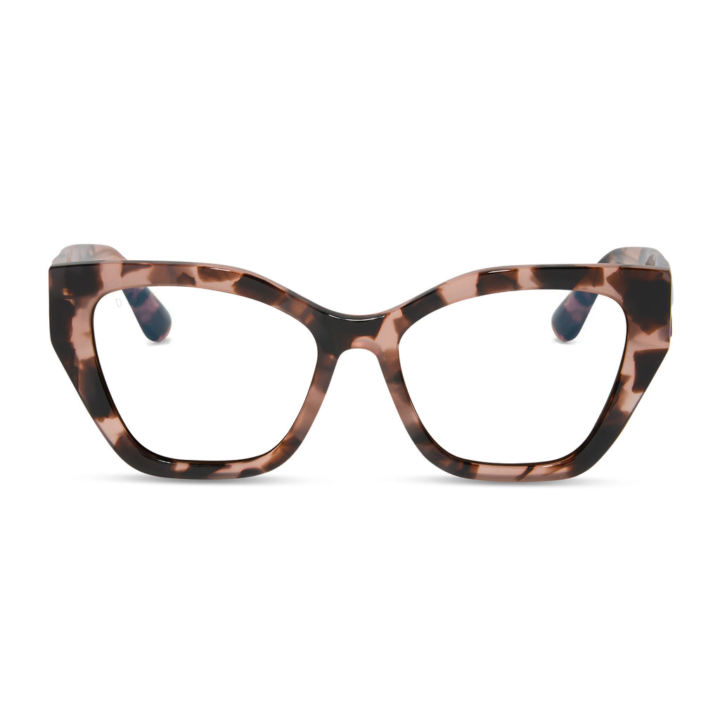 Evie Cat Eye Prescription Glasses | Himalayan Tortoise | DIFF Eyewear