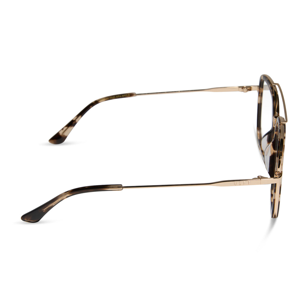 Jordan Navigator Blue Light Glasses | Espresso Tortoise | DIFF Eyewear