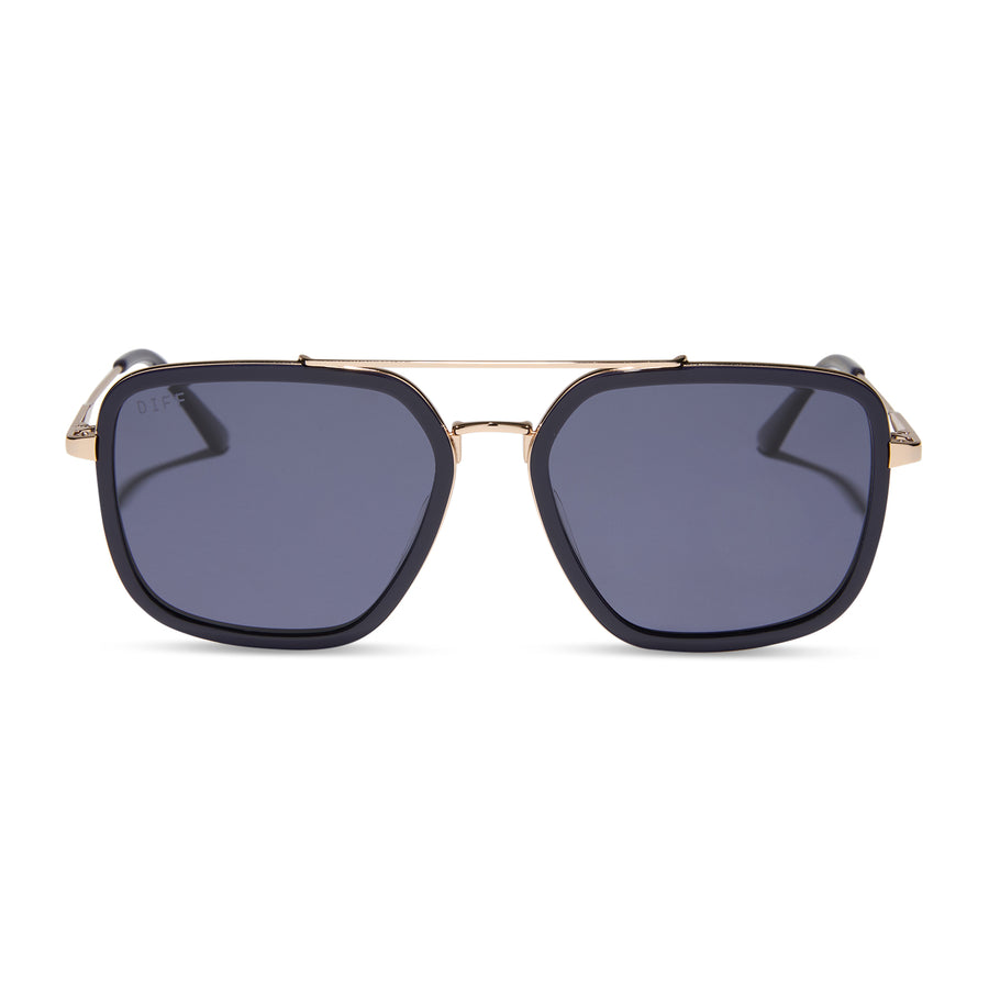 Jordan Navigator Sunglasses | Gold & Midnight | DIFF Eyewear