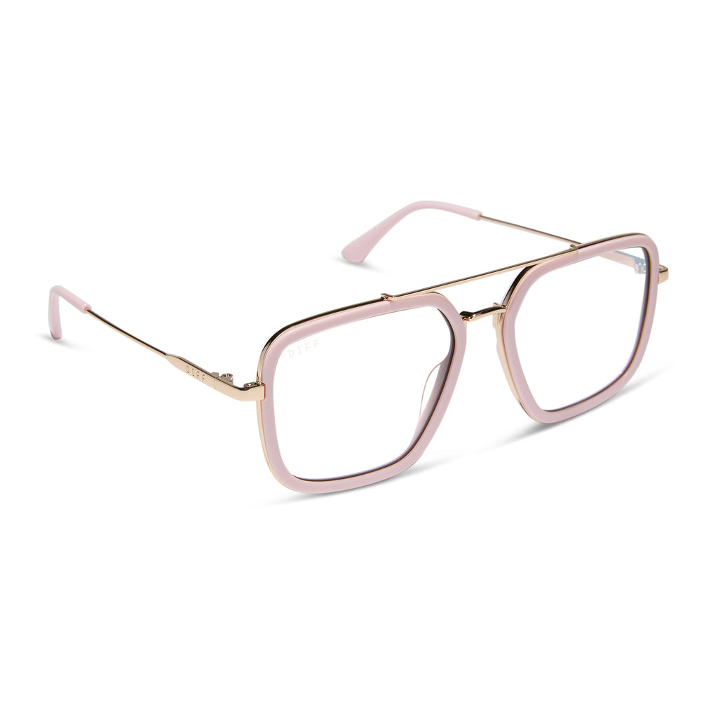 Jordan Navigator Glasses | Powder Pink | DIFF Eyewear