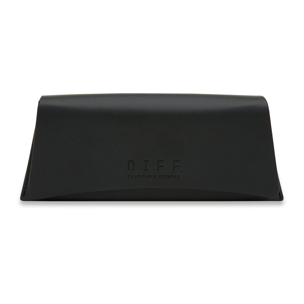 Leather Travel Case | Black | DIFF Eyewear