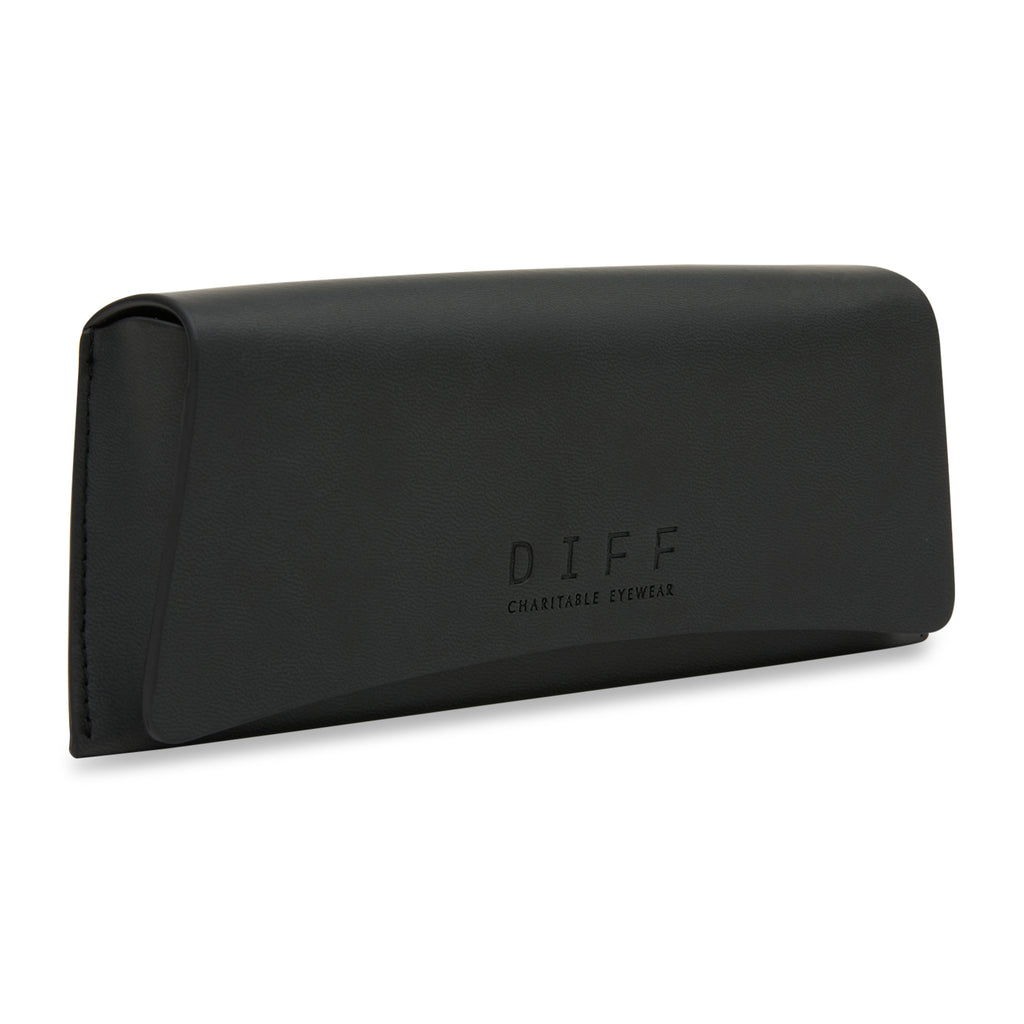 Leather Travel Case | Black | DIFF Eyewear