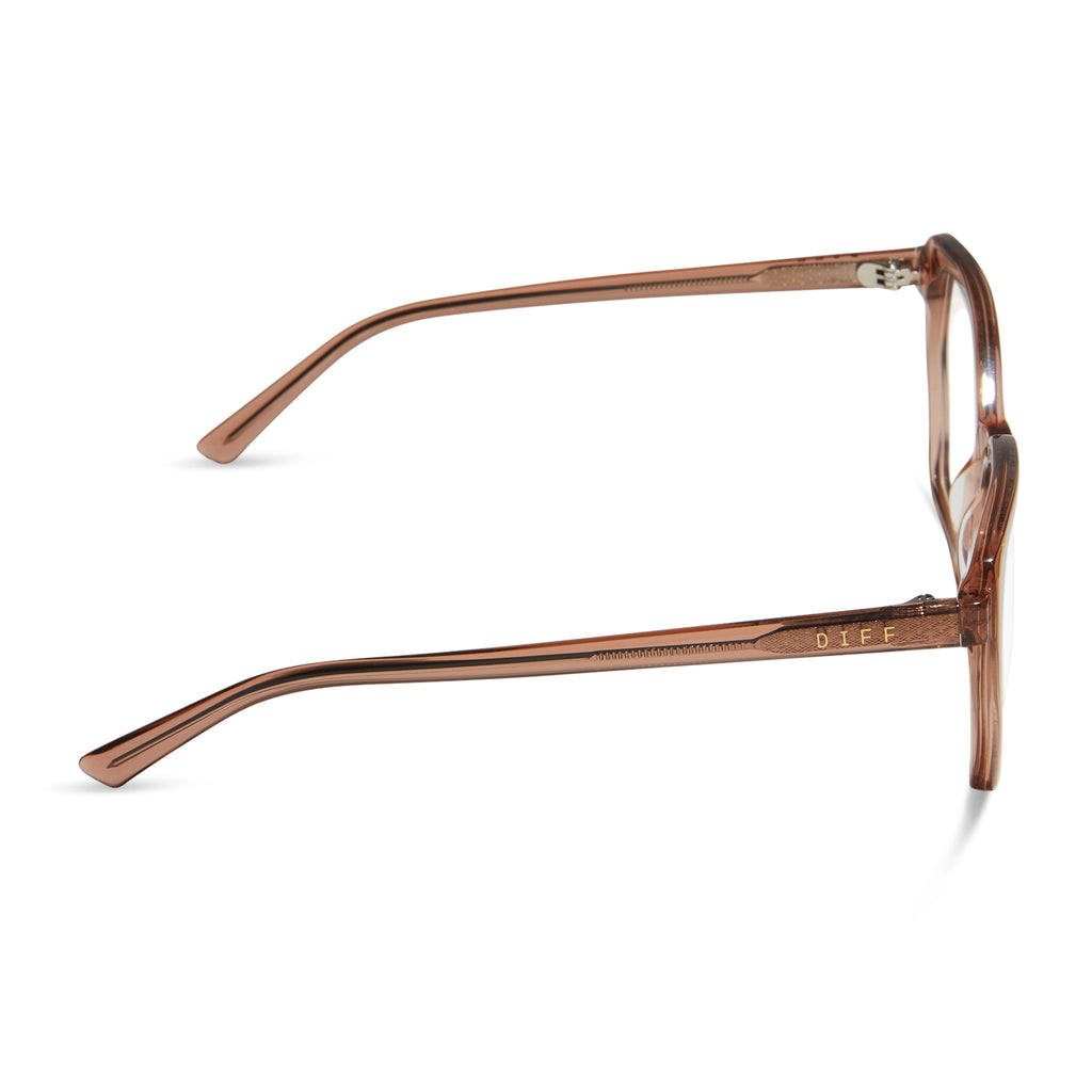 Maisie Cat Eye Glasses | Café Ole | Diff Eyewear
