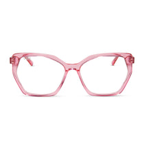 Maisie Cat Eye Prescription Glasses | Candy Pink Crystal | Diff Eyewear