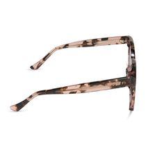 Meredith Square Sunglasses | Himalayan Tort & Pink Mirror | DIFF Eyewear