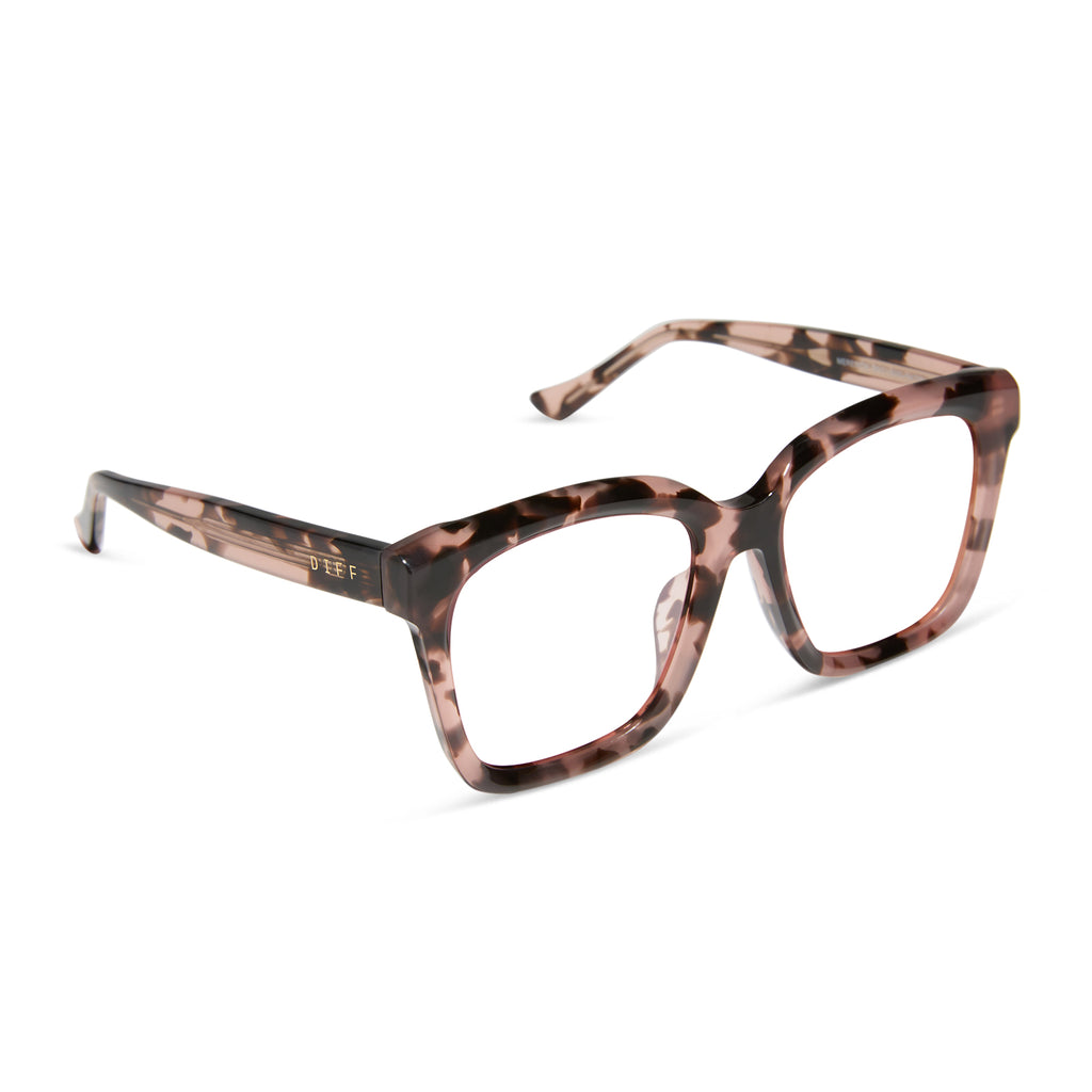 Meredith Square Glasses | Himalayan Tort | DIFF Eyewear