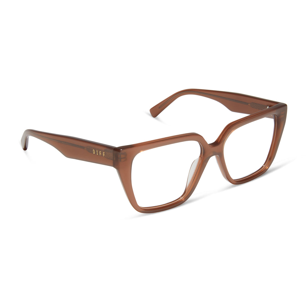 Olive Square Prescription Glasses | Macchiato | Diff Eyewear