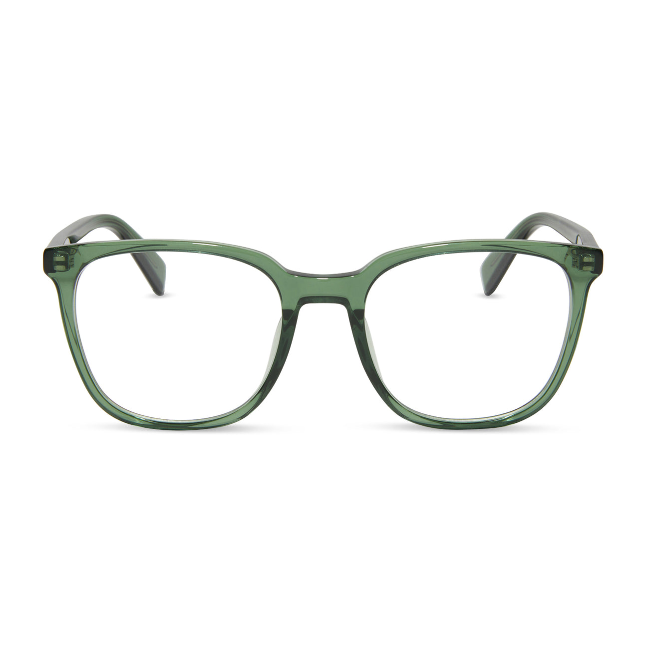 Parker Square Prescription Glasses | Sage Crystal | Diff Eyewear