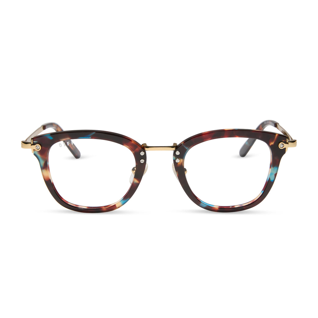 Rue Square Glasses | Confetti Tortoise | DIFF Eyewear