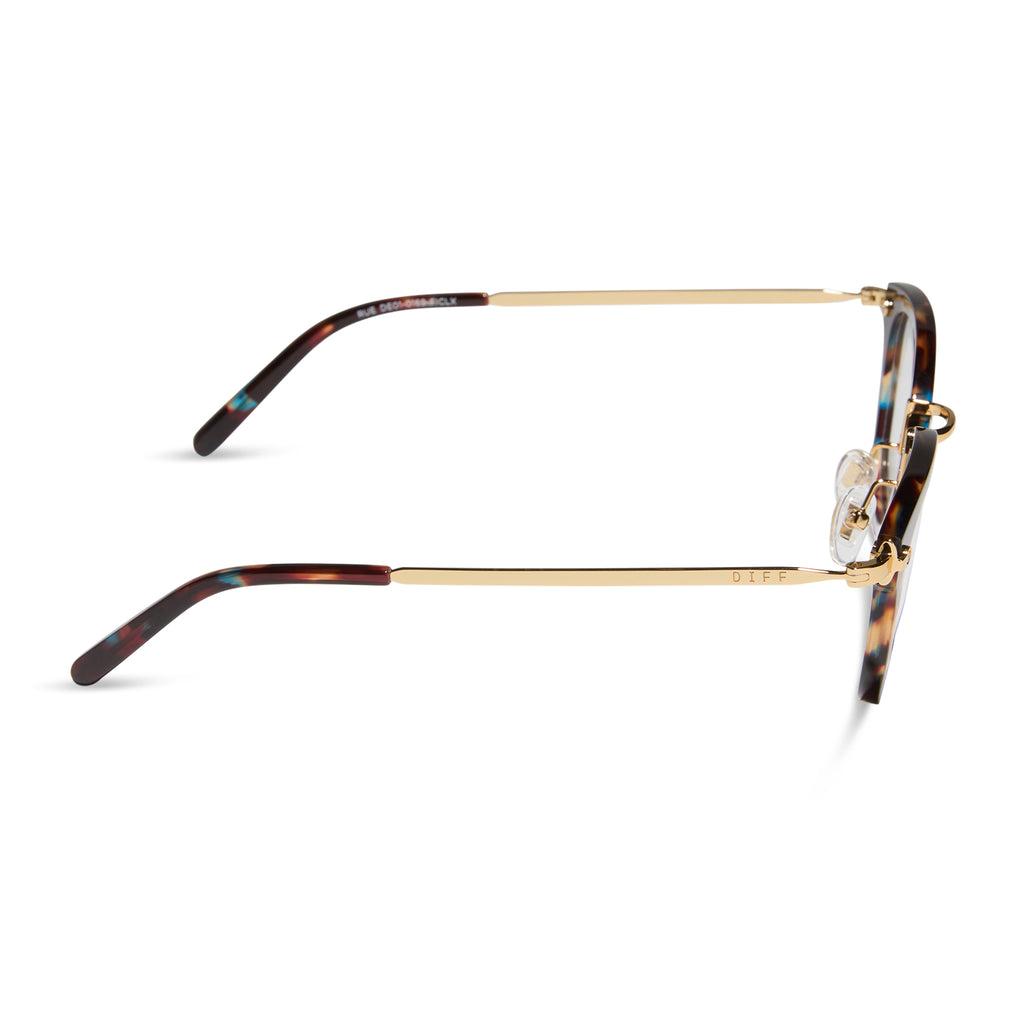 Rue Square Glasses | Confetti Tortoise | DIFF Eyewear