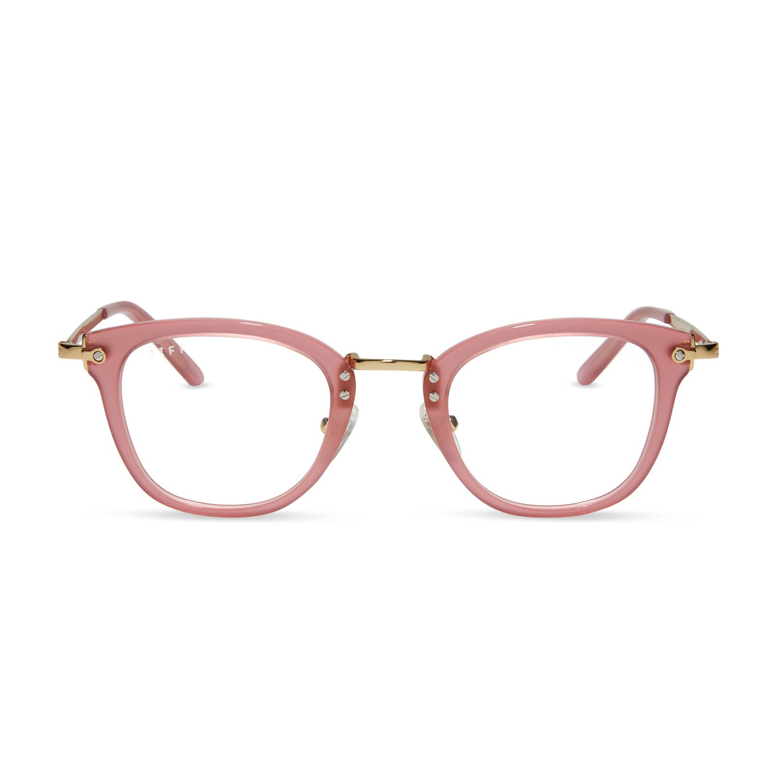 Rue Square Prescription Glasses | Guava | Diff Eyewear