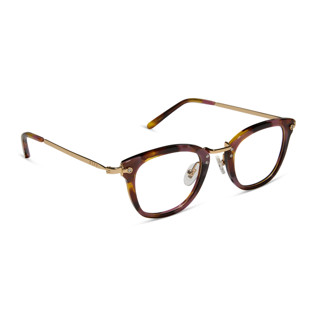 Rue Square Glasses | Torino Tortoise | DIFF Eyewear