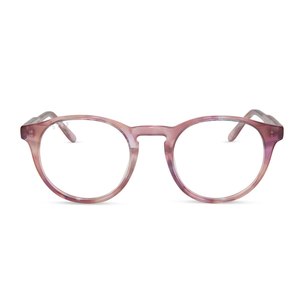 Sawyer Round Glasses | Fleur | DIFF Eyewear