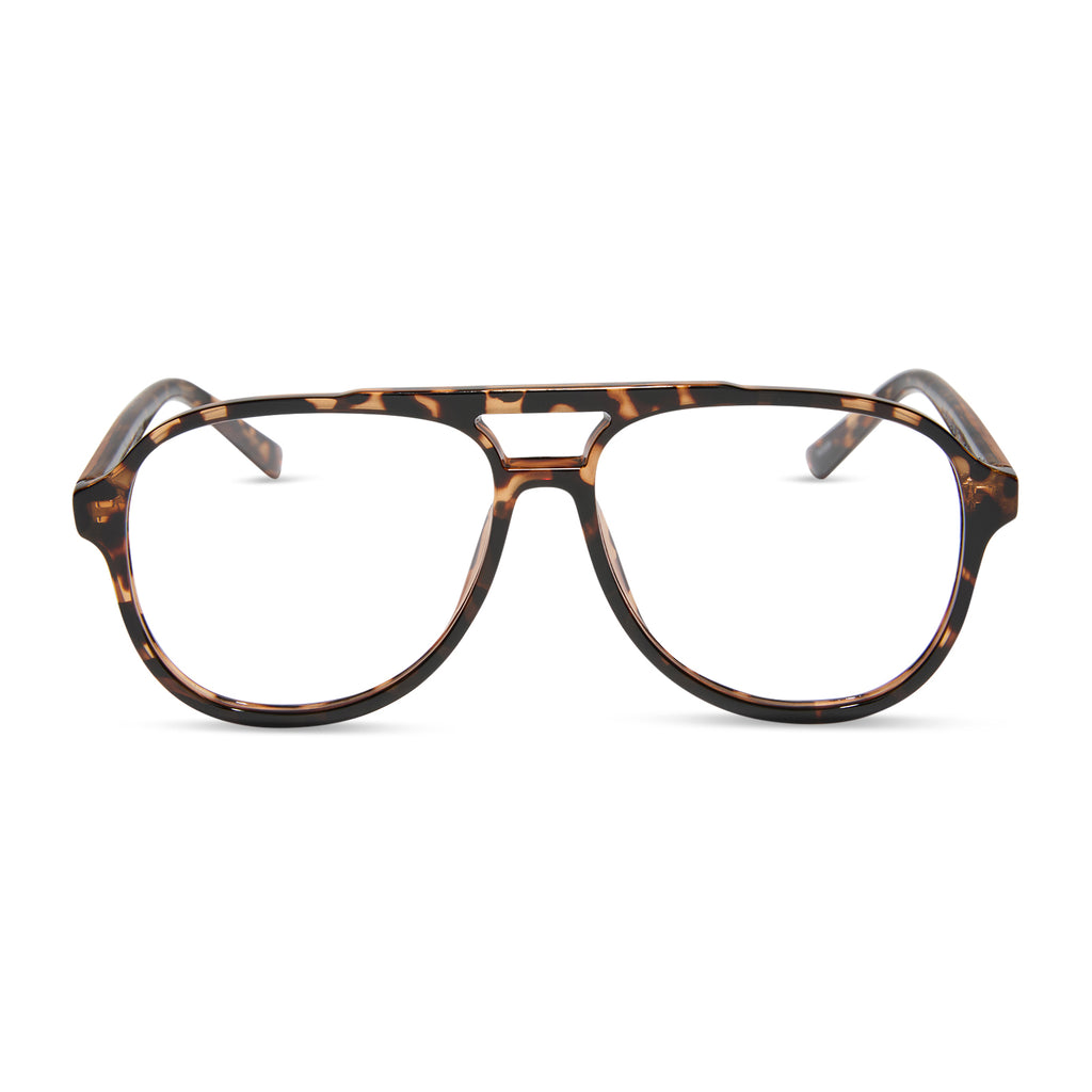 Tatum Aviator Readers | Espresso Tortoise | DIFF Eyewear