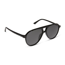 Tosca II Aviator Sunglasses | Black & Grey Polarized | DIFF Eyewear