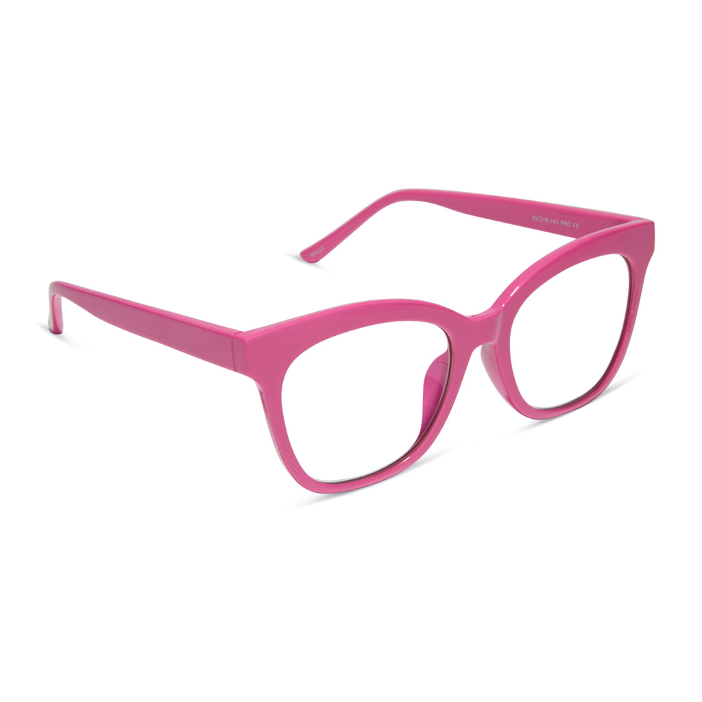 Willa Square Readers | Bubblegum Pink | DIFF Eyewear