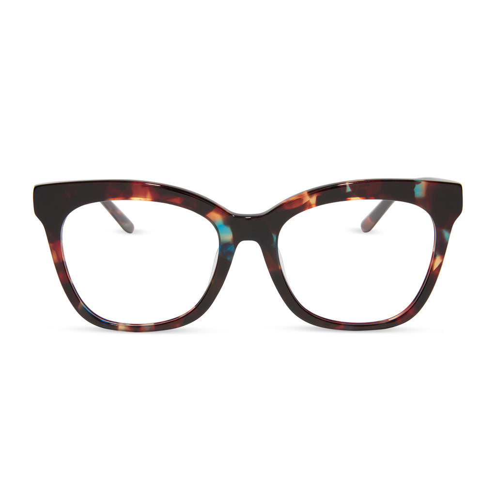 Winston Square Glasses | Confetti Tortoise | DIFF Eyewear