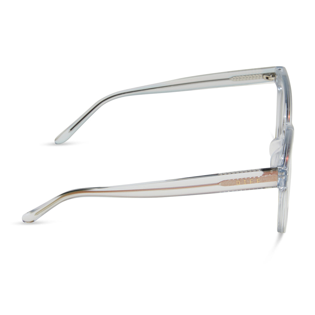 Winston Cat Eye Glasses | Opalescent Pink | Diff Eyewear