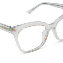 Winston Cat Eye Prescription Glasses | Opalescent Pink | Diff Eyewear