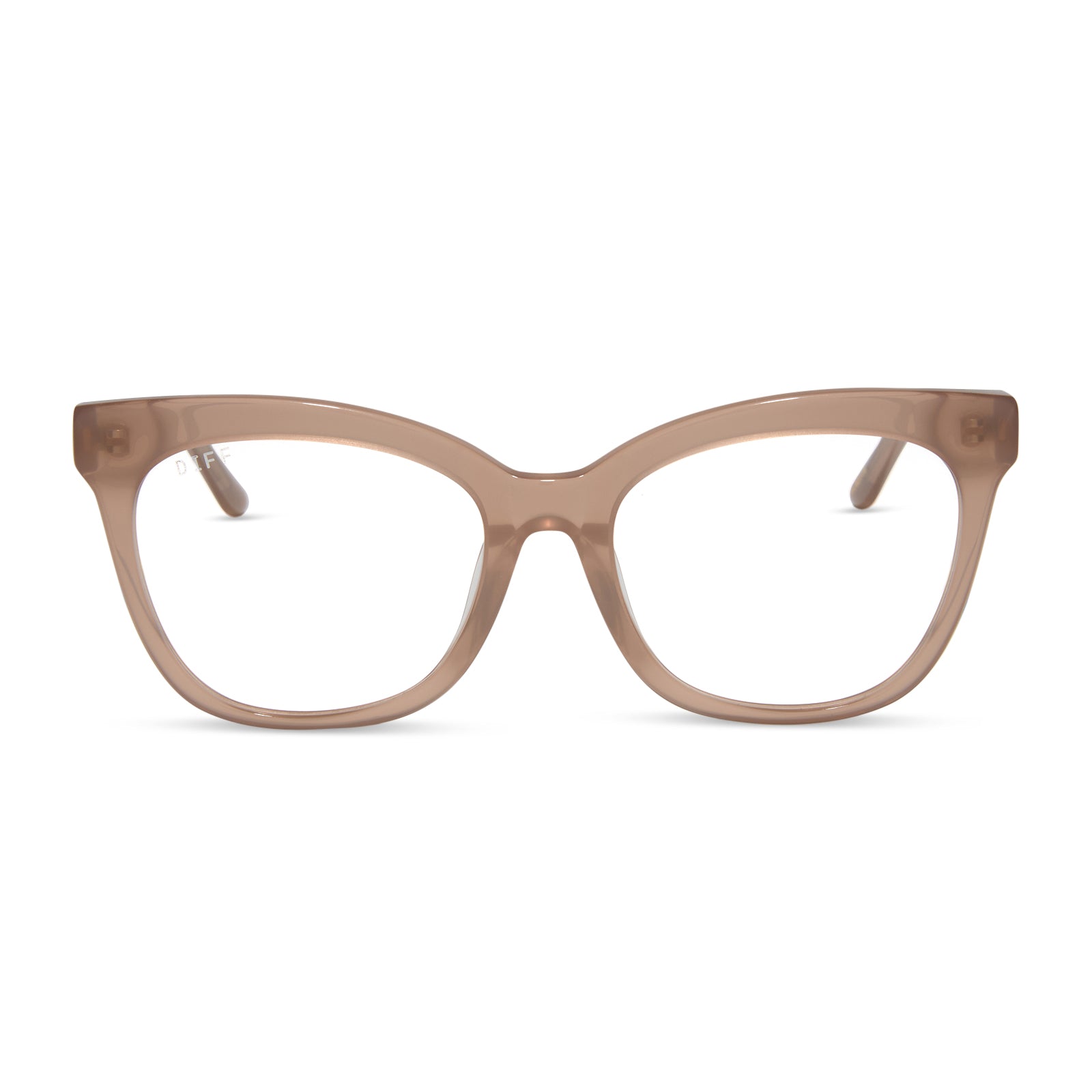 JJD Winston Prescription Glasses | Warm Taupe | DIFF Eyewear
