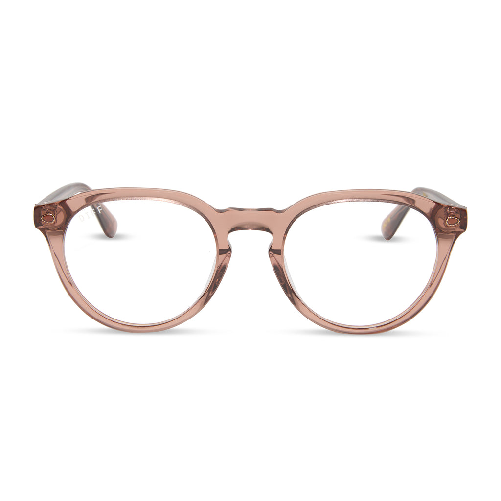 Yellowstone Beth Round Glasses | Warm Sierra | DIFF Eyewear