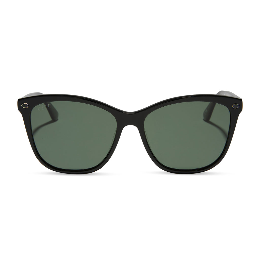 Yellowstone Beth III Sunglasses | Black & Grey | DIFF Eyewear
