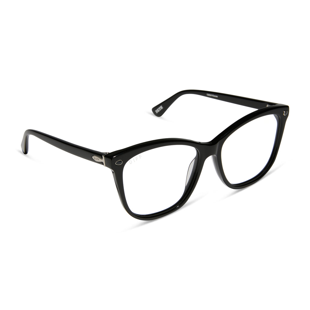 Yellowstone Beth III Cat Eye Glasses | Night Sky Black | DIFF Eyewear