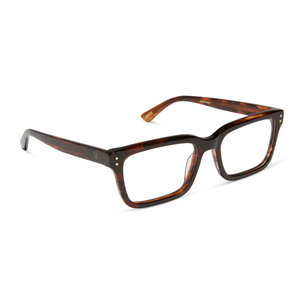 Yellowstone John Dutton Glasses | Warm Sequoia Tortoise | DIFF Eyewear