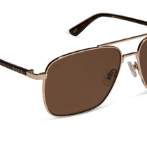 Yellowstone Rip Wheeler Sunglasses | Gold & Brown | DIFF Eyewear
