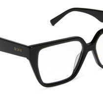 Olive Square Prescription Glasses | Black | Diff Eyewear