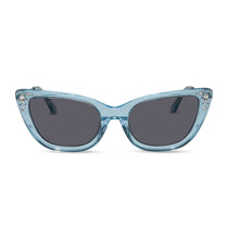 Cinderella Prescription Glasses | Blue Crystal Glitter | DIFF Eyewear